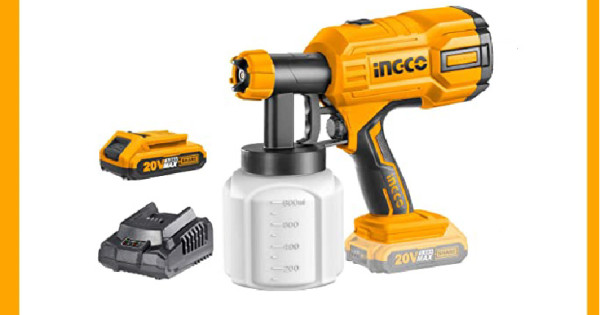 Lithium-Ion spray gun