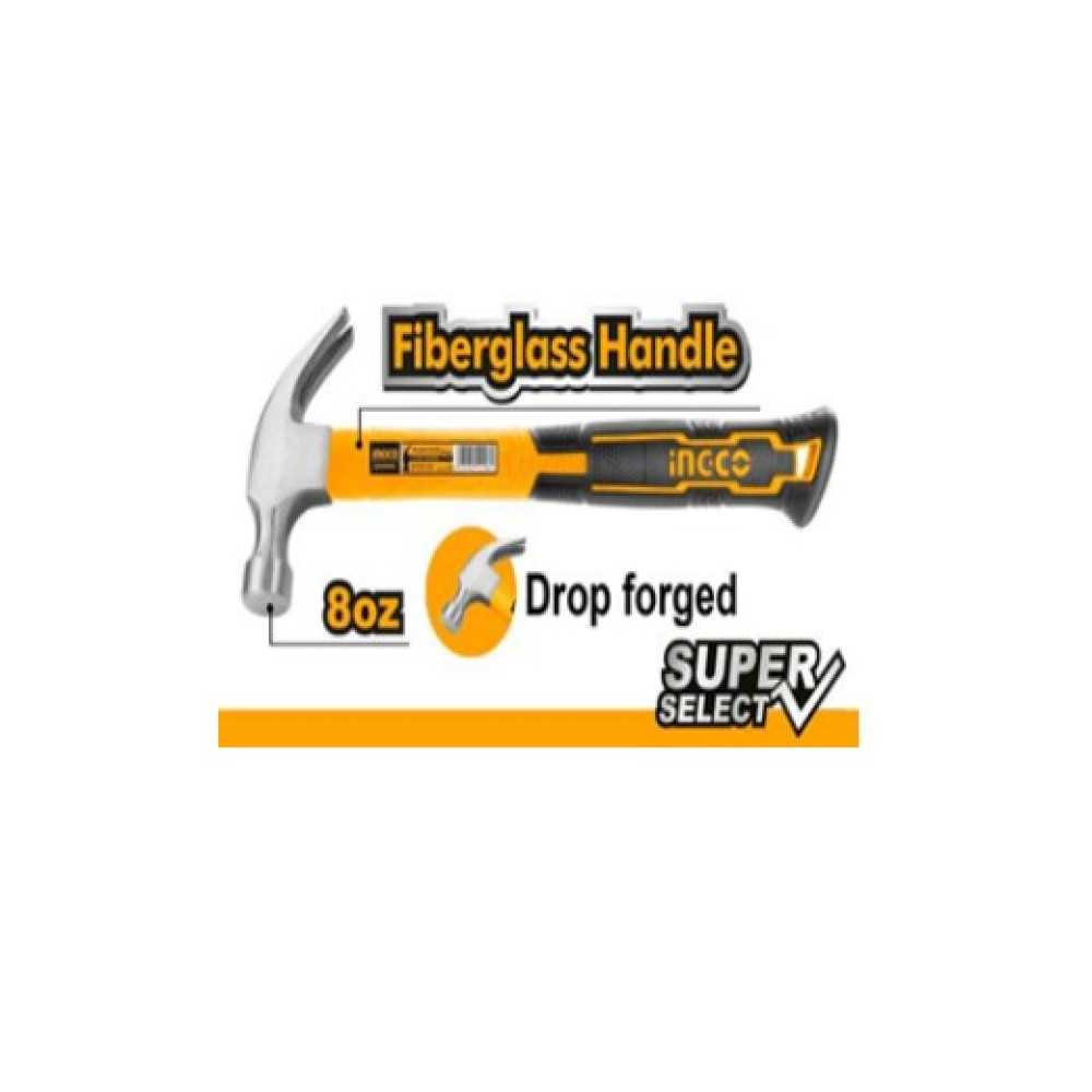 INGCO HCHS8008 Claw Hammer 80z/220g